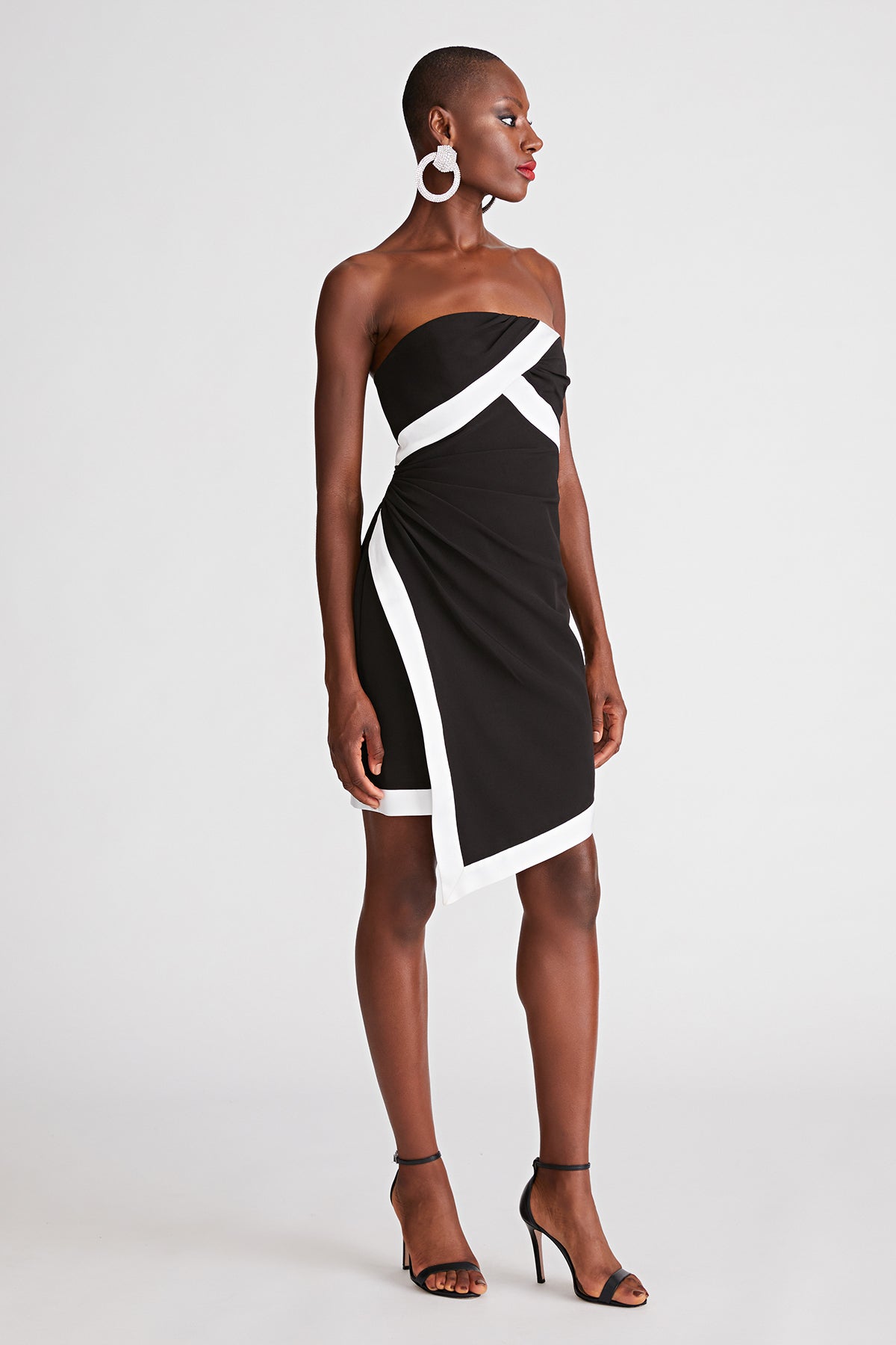 Lanie Dress In Crepe – Halston