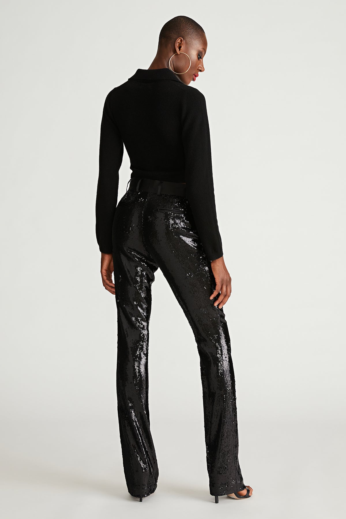 Davon Pant In Sequin – Halston