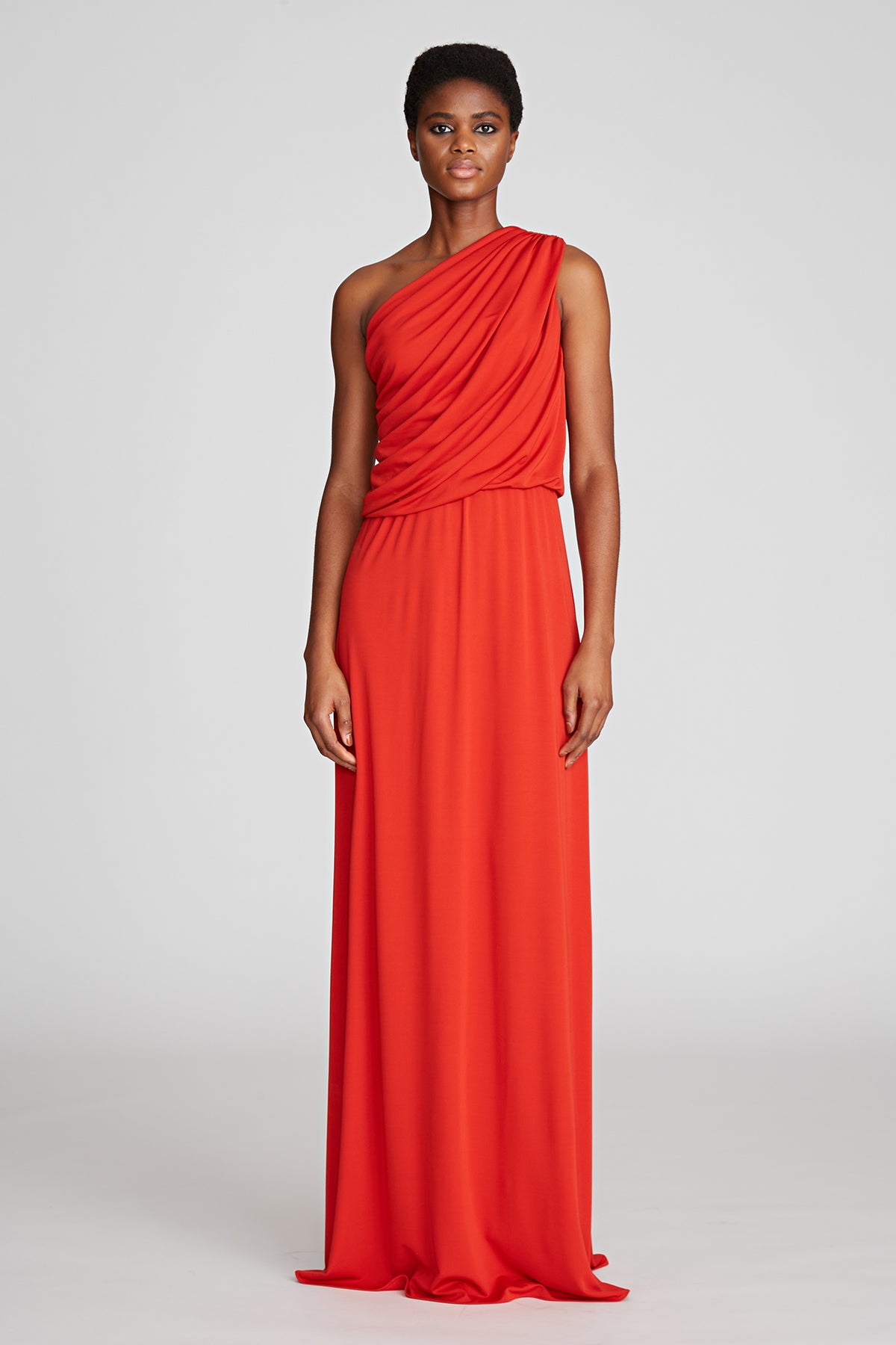 Charlee Gown In Matte Jersey – Halston