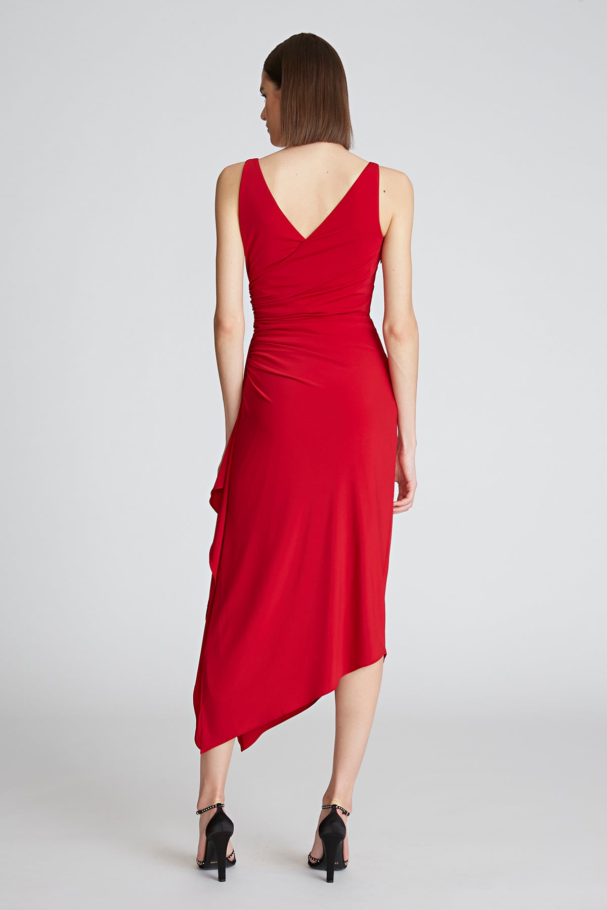 Johanna Dress In Jersey – Halston