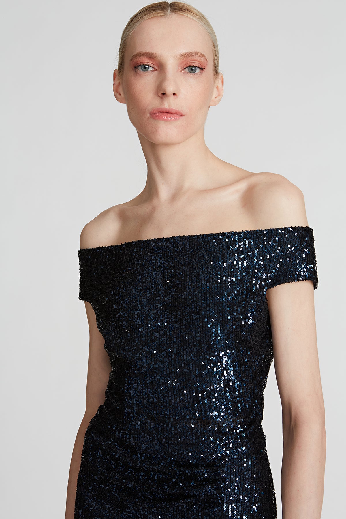 Halston - Lana Sequin Top - Ink