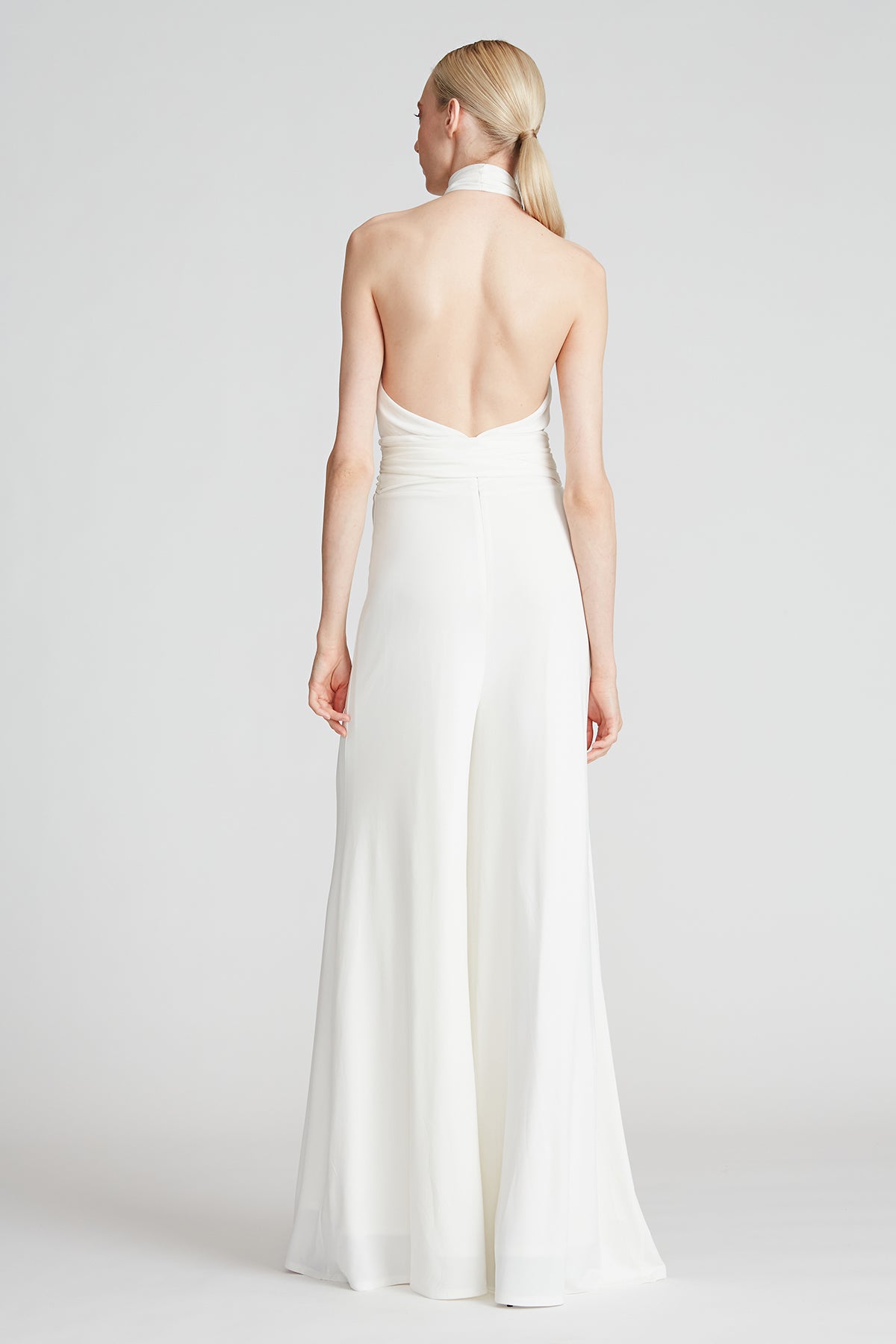 Halston - Ariel Jersey Jumpsuit - Pristine